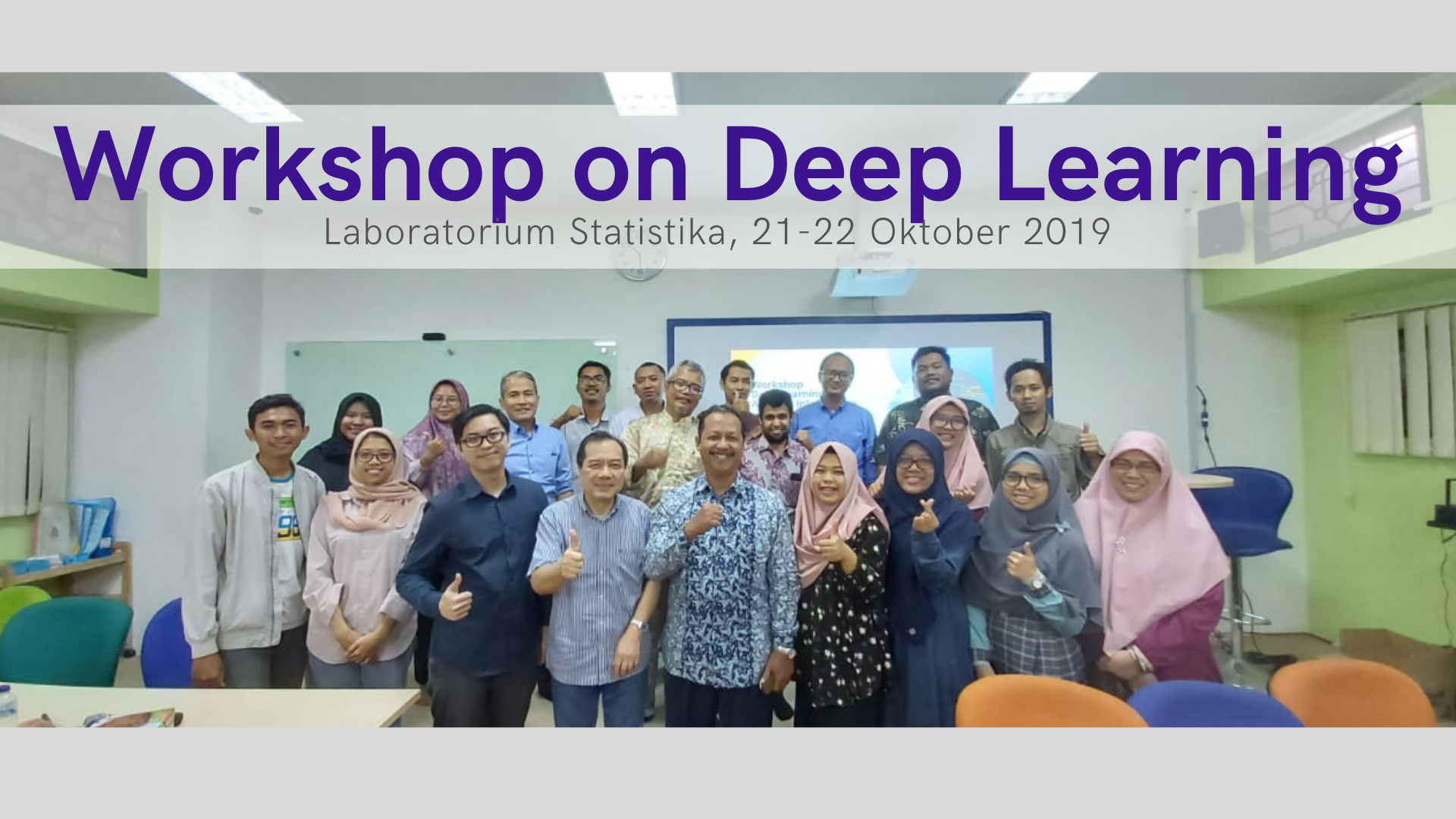 Workshop Deep Learning(2) - Statistika Fakultas MIPA UII